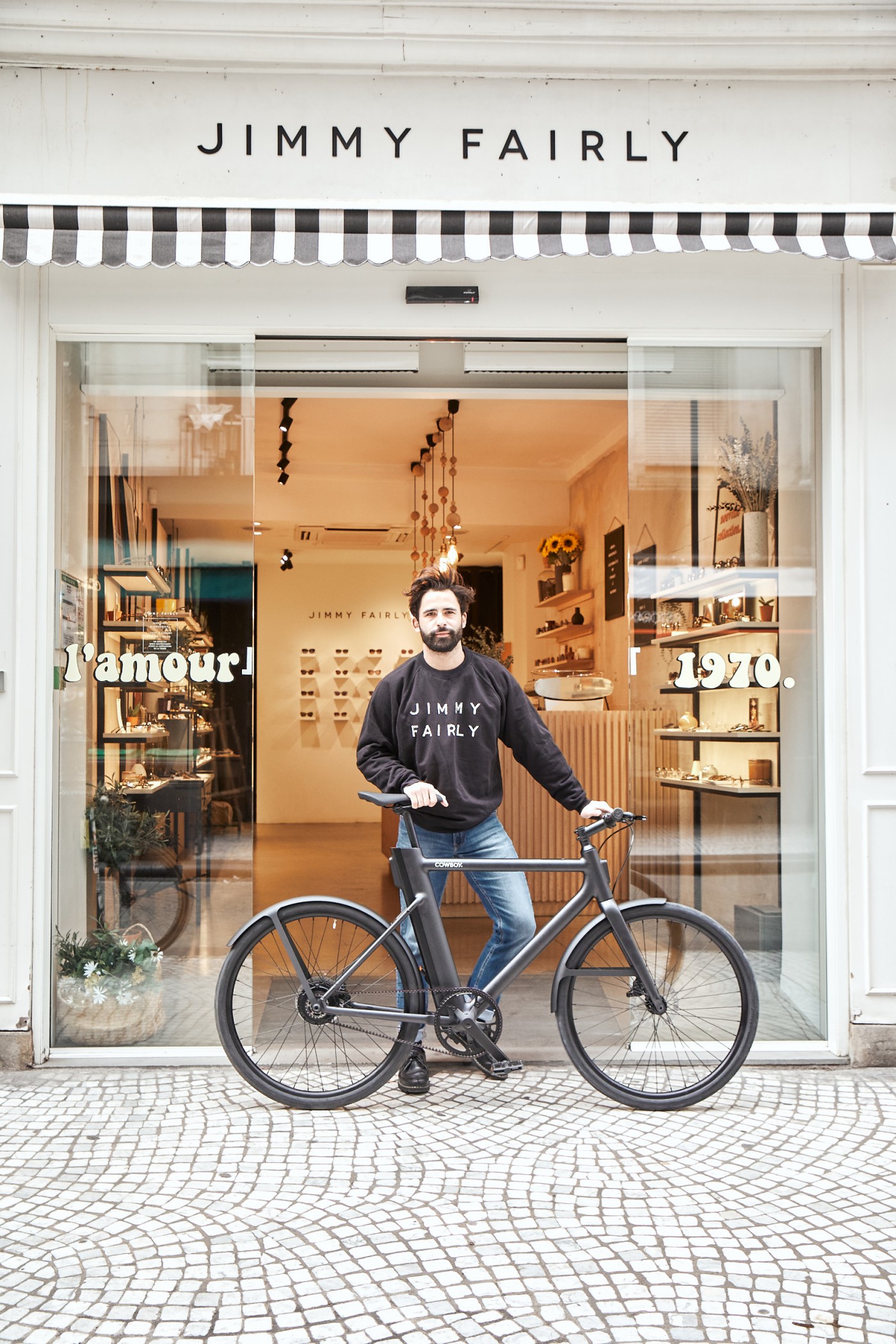 Jimmy Fairly se déplace chez ses clients parisiens