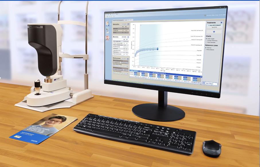 Hoya fait évoluer son outil diagnostic Lenstar Myopia