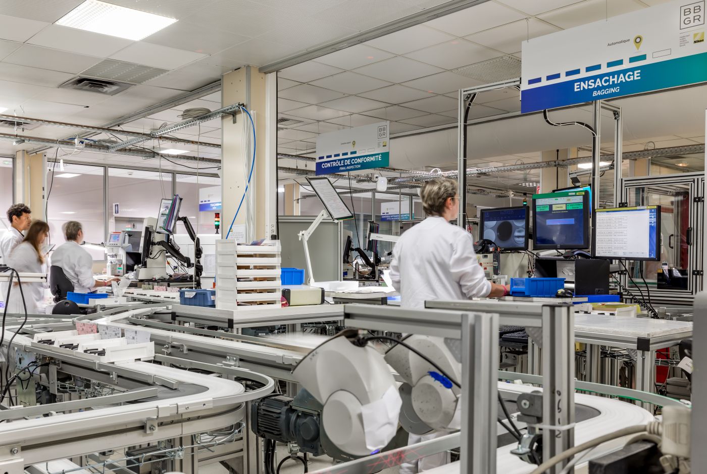 +30% de verres optiques Nikon OFG fabriqués sur le site BBGR de Provins