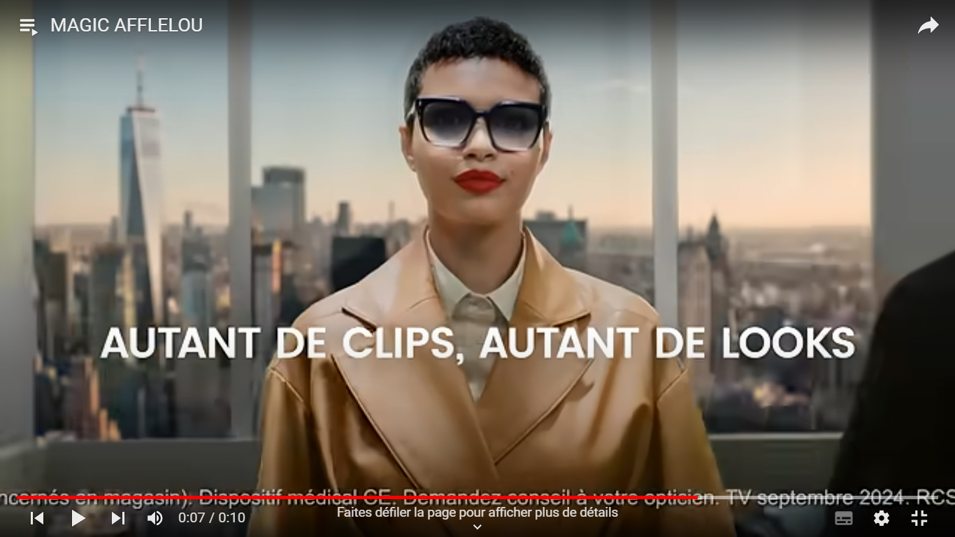 Nouvelle campagne Magic pour Afflelou