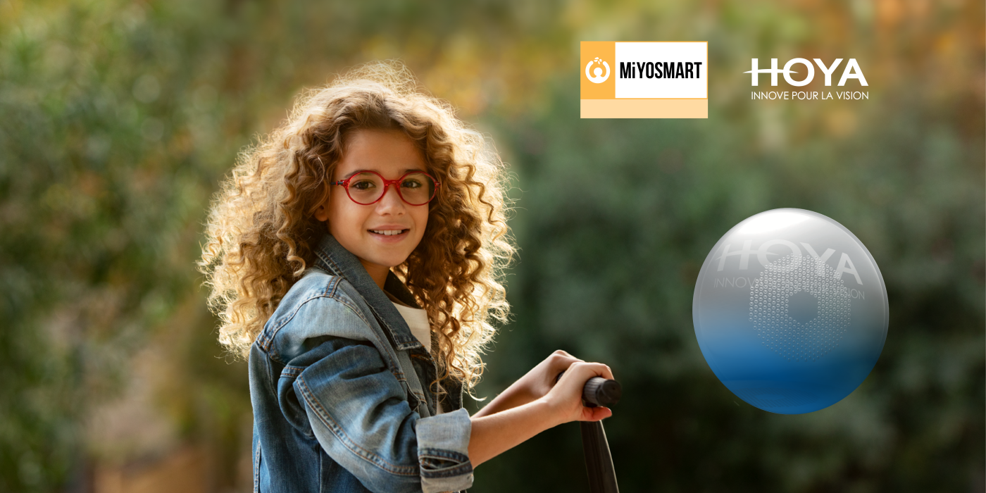 Un code LPP spécifique pour le verre Hoya MiYosmart